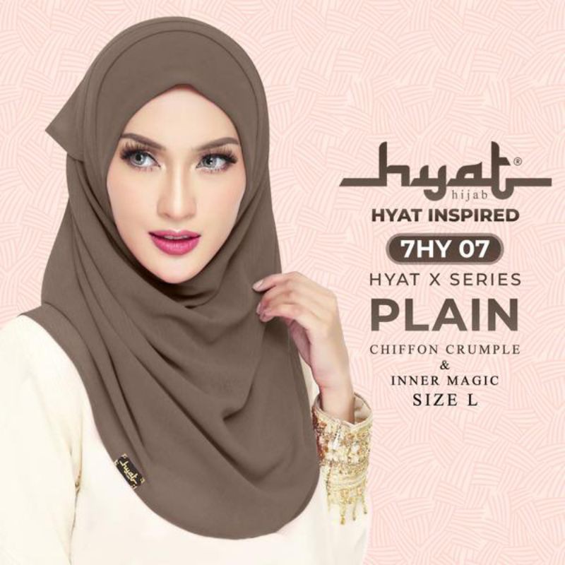 💥 HOT ITEM 💥 Hyat x Series Plain + Inner Magic Collection💥 | Shopee ...