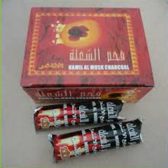 Sekotak 100 tablet Arang Buloh Bamboo Charcoal untuk Bukhoor | Shopee ...