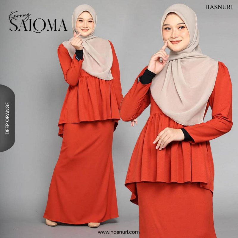 HASNURI COLLECTION KURUNG SALOMA RAYA | Shopee Malaysia