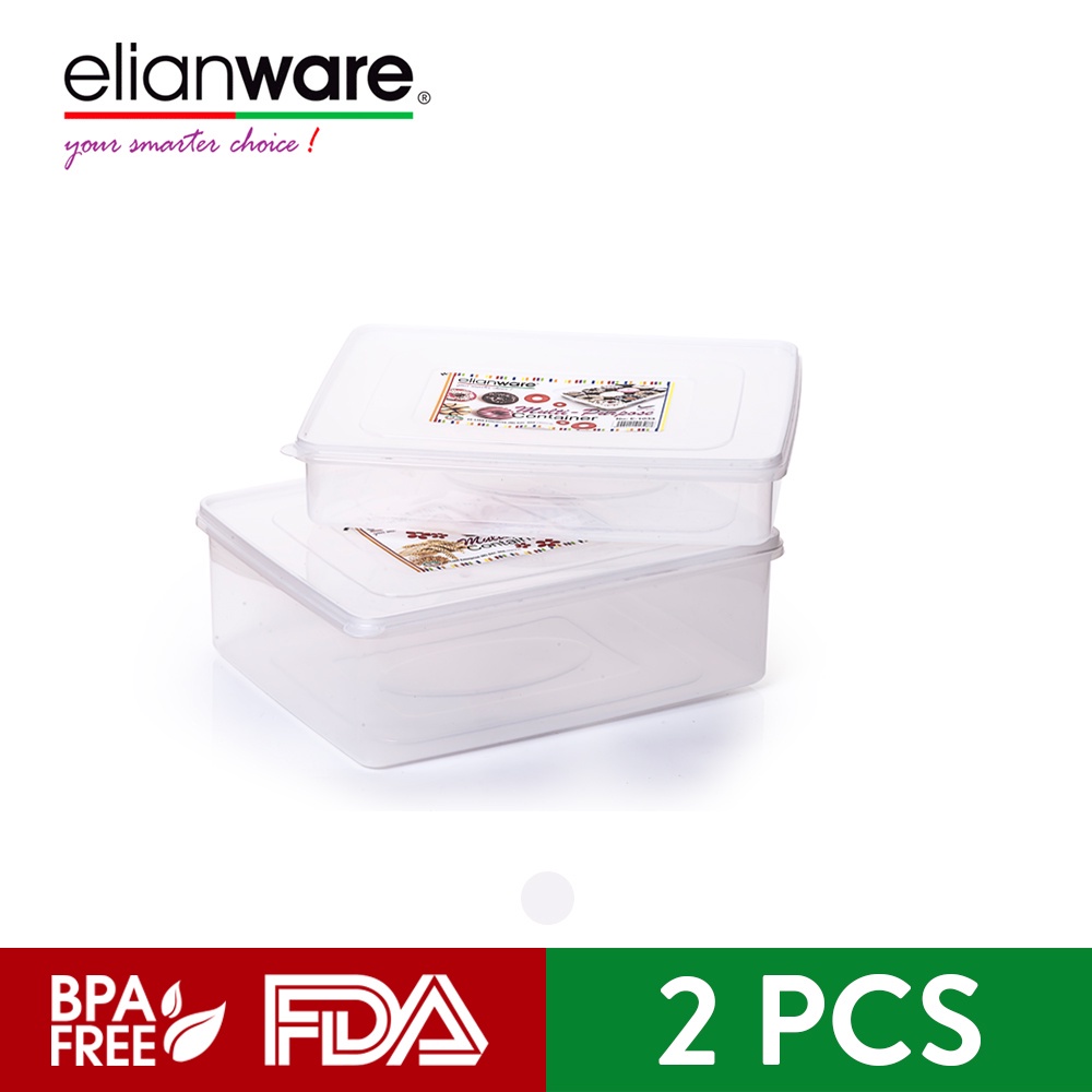 Elianware Multipurpose Bread Doughnut Keeper Food Storage Bekas Roti ...