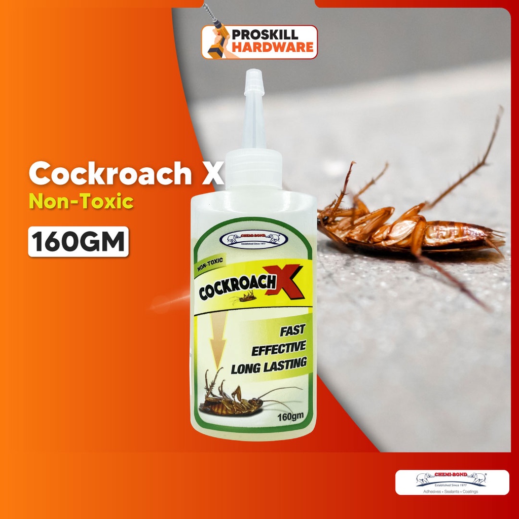 PROSKILL HARDWARE Cockroach X Chemibond Cockroach Killer Cockroach Bait ...
