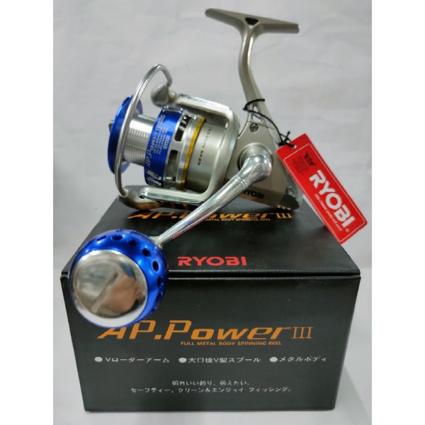 Ryobi AP Power III 8000 Spinning Reel | Shopee Malaysia