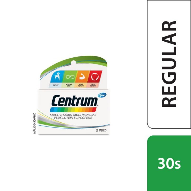 Centrum Multivitamin-Multimineral Plus Lutein Healthy Eyes & Lycopene ...