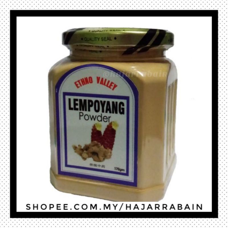 𝙃𝙚𝙧𝙗𝙖 𝙀𝙩𝙝𝙣𝙤 LEMPOYANG POWDER (Zingiber Zerumbet/Bitter Ginger) ⭐⭐⭐⭐⭐ ...