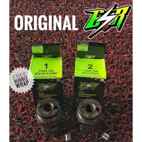 ESR MOTOR LIGHTWEIGHT CAMSHAFT HI CAM RACING YAMAHA NVX Y16 Y16Z R15 ...