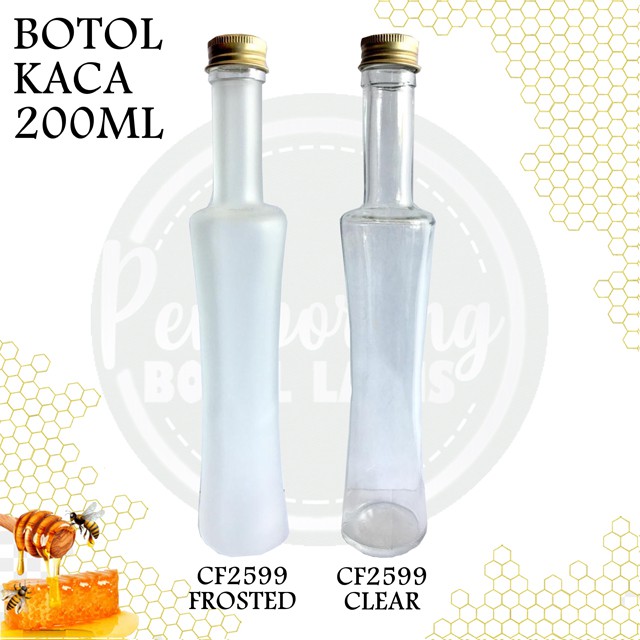 [READYSTOCK, HARGA BORONG] BOTOL KACA MADU 200ML | Shopee Malaysia