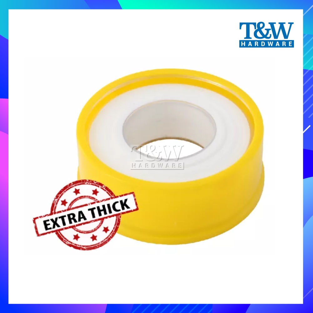 Pita Paip Putih (PTFE Thread Sealing White Tape Plumbing Plumber Pipe ...