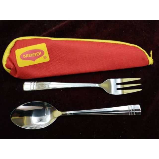 Original Nestle Maggie Spoon & Fork Set For Collectibles | Shopee Malaysia