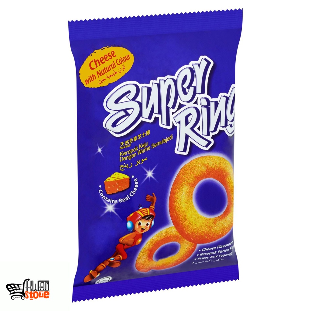 Oriental Super Ring Cheese Flavoured Snacks 60g | Shopee Malaysia