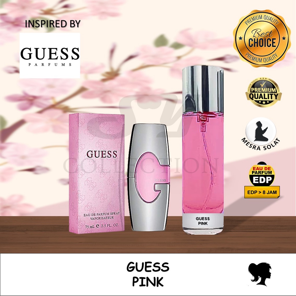 G.PINK PERFUME VIRAL TAHAN LAMA ORIGINAL EDP 35ML MESRA SOLAT | Shopee ...