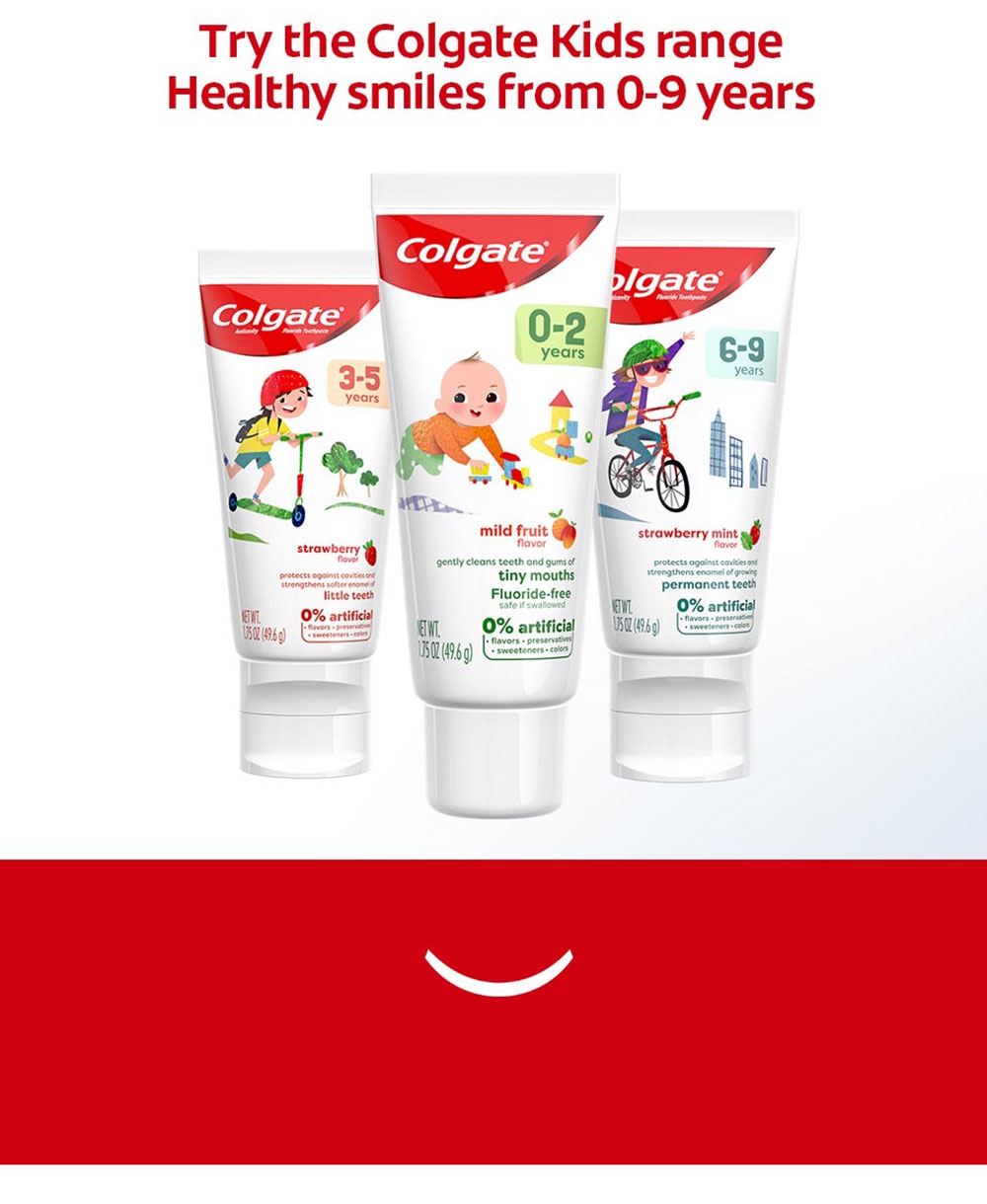 Colgate Kids 0-percent Artificial Toothpaste 600ppm Fluoride 3-5 Years ...