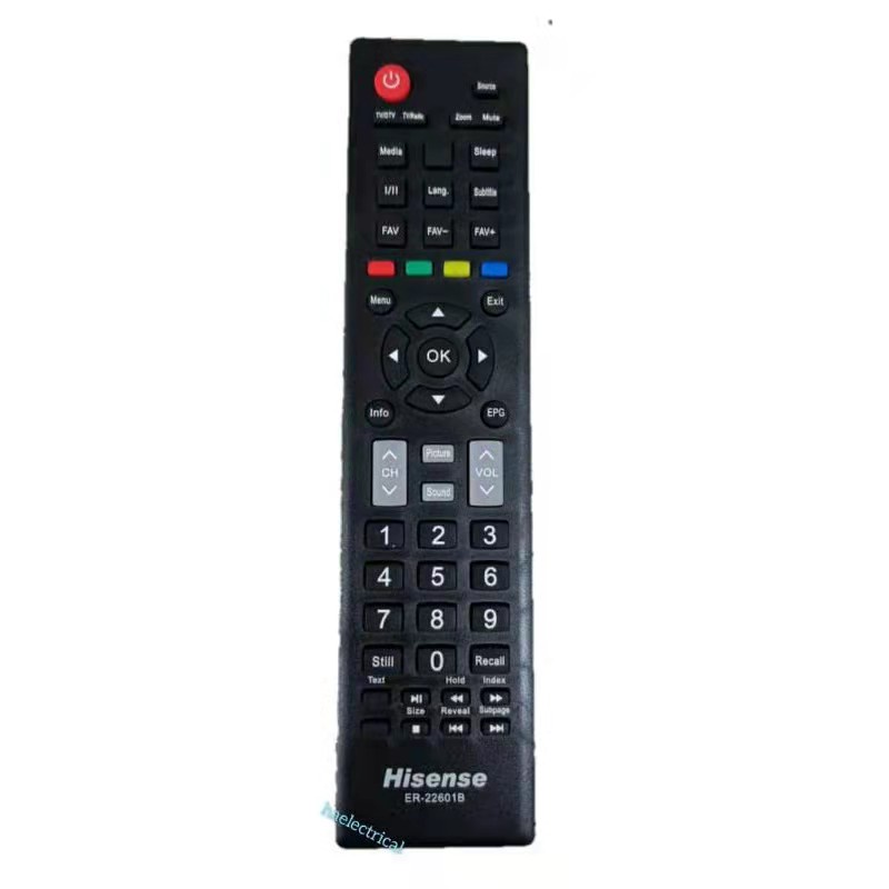 HISENSE LED TV Remote Control (NO SMART Button) | Shopee Malaysia