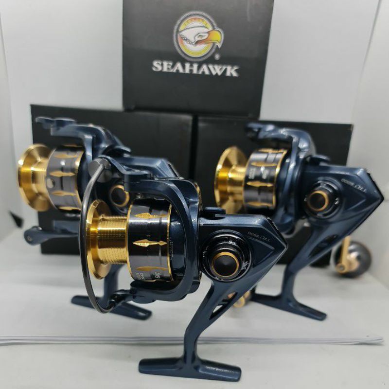 SEAHAWK 2021NEW TARANTULA 2500,4000,6000 SPINNING jigging REEL | Shopee ...
