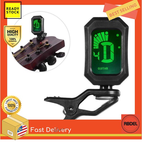 Hot Deal Digital Tuner Clip-On Design LCD Display Vibration Tuning for ...