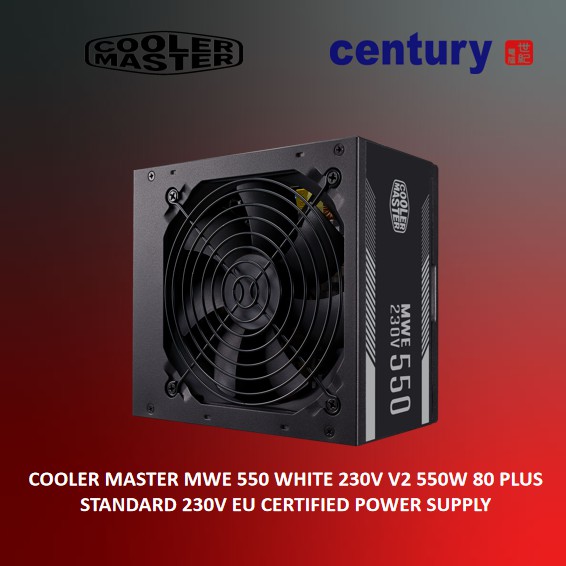 COOLER MASTER MWE 550 WHITE 230V V2 550W 80 PLUS STANDARD 230V EU ...