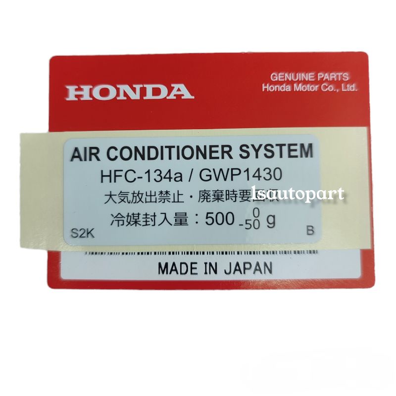 ORIGINAL HONDA CIVIC FD AC LABEL | Shopee Malaysia