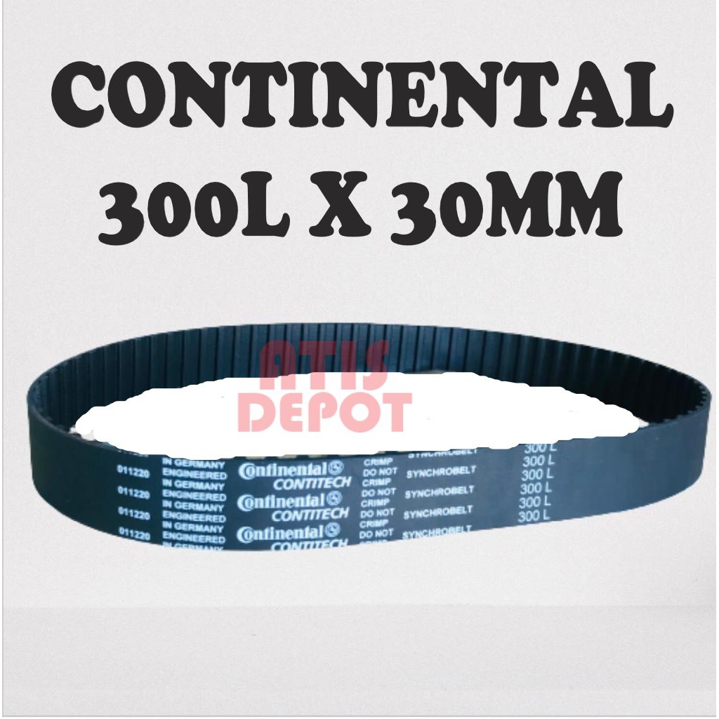 CONTITECH 300L-30mm Germany Rubber / Neoprene Synchronous Belt | Shopee ...
