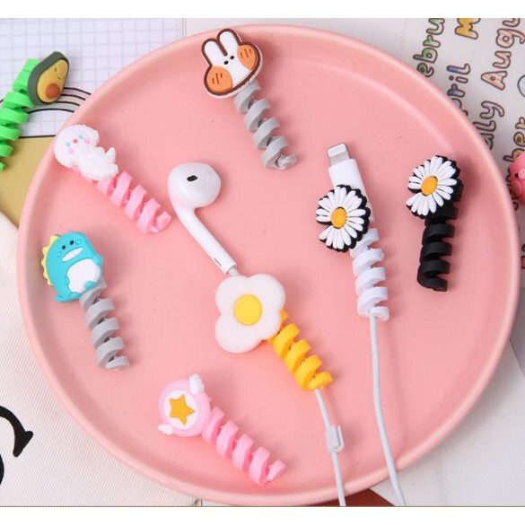 Tools to protect headphones, cute charging cord | Shopee Malaysia