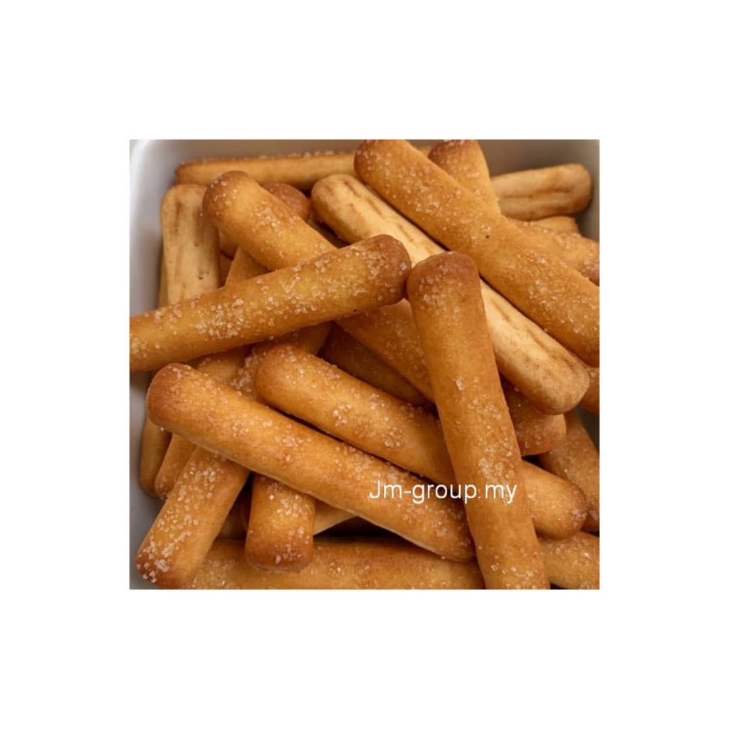 Biskut Jejari Kentang Potato Stick/ Biskut Jari Bergula [150G+- Zip Bag ...
