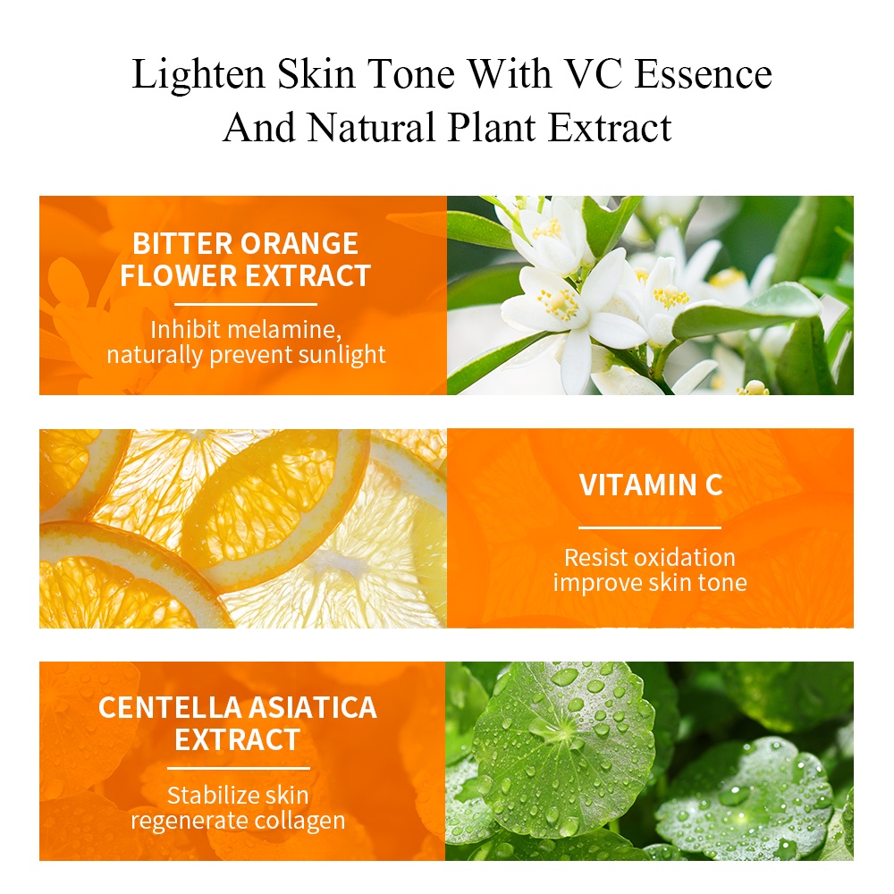 BREYLEE Orange Blossom Sunscreen SPF50+++ Vitamin C Refreshing Texture ...