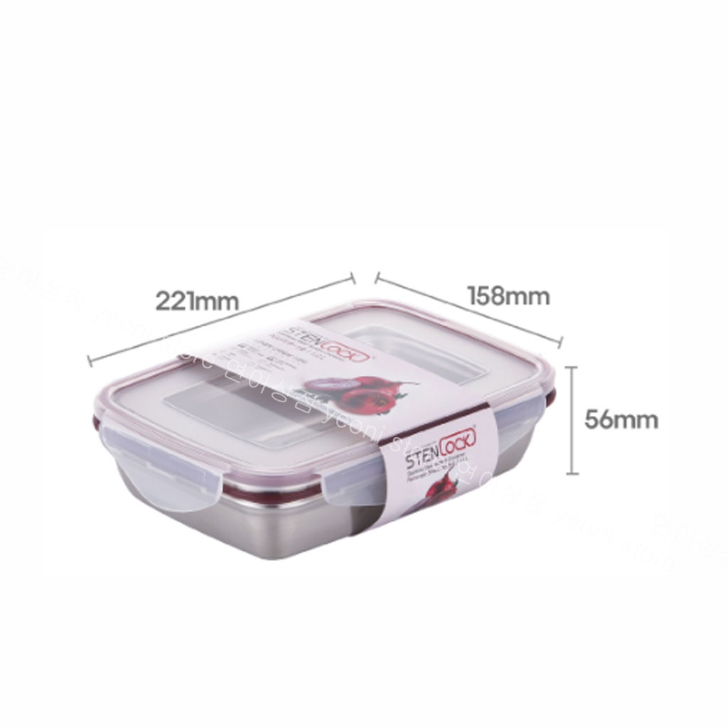 stenlock classic stainless steel container BPA free stainless storage ...