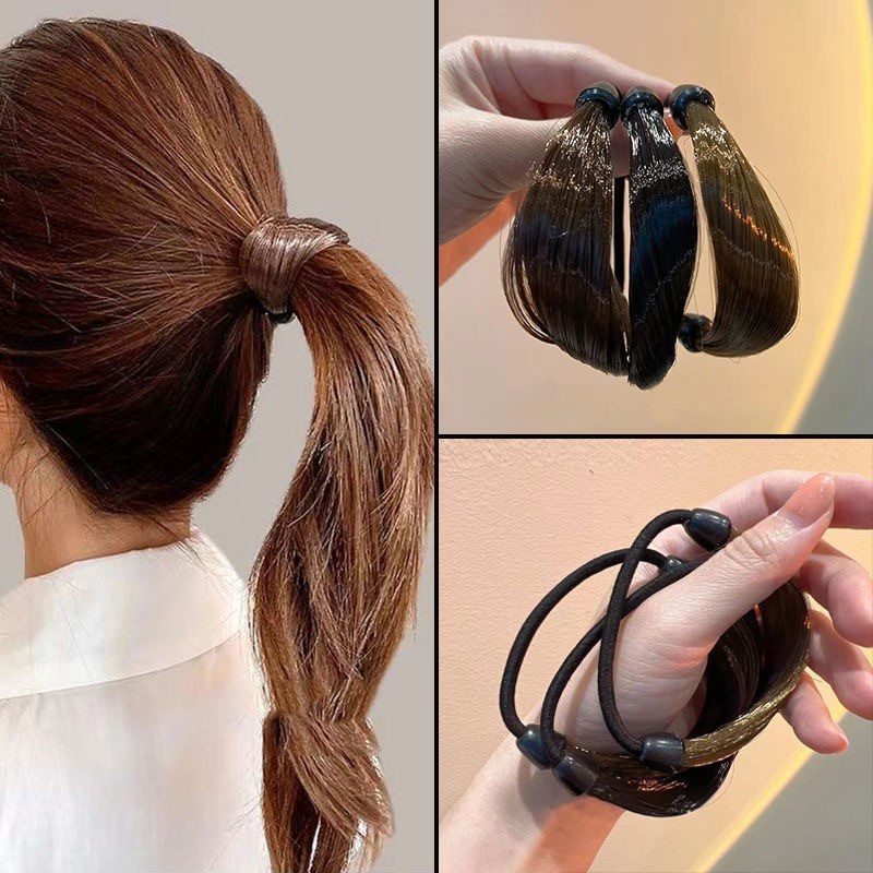 Invisible Wig Hair Rope Seamless Artificial Hair Hair Tie Invisible ...
