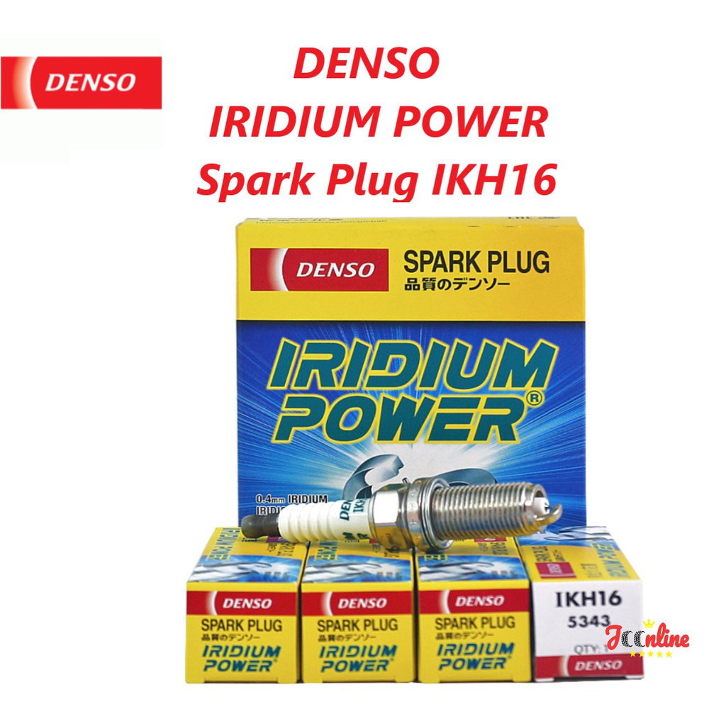 DENSO IRIDIUM POWER Spark Plug IKH16 - TOYOTA / HYUNDAI / KIA | Shopee ...