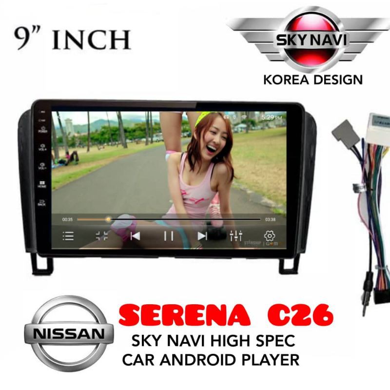 (NISSAN SERENA C26) SKY NAVI T3L HIGH SPEC CAR ANDROID PLAYER | Shopee ...