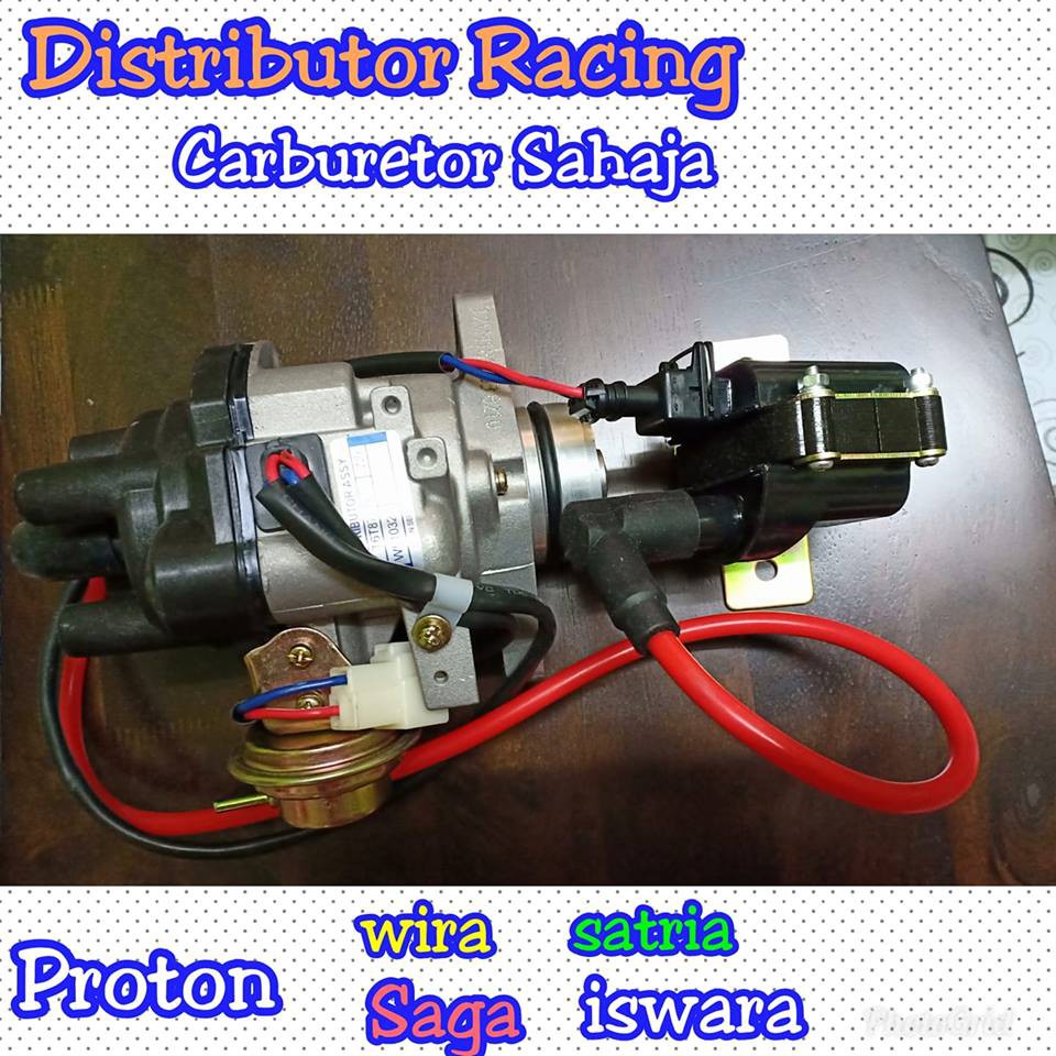 Distributor Racing 4g13 / 4g15 Carburetor Shj ( Api Besar ) Wira Iswara ...