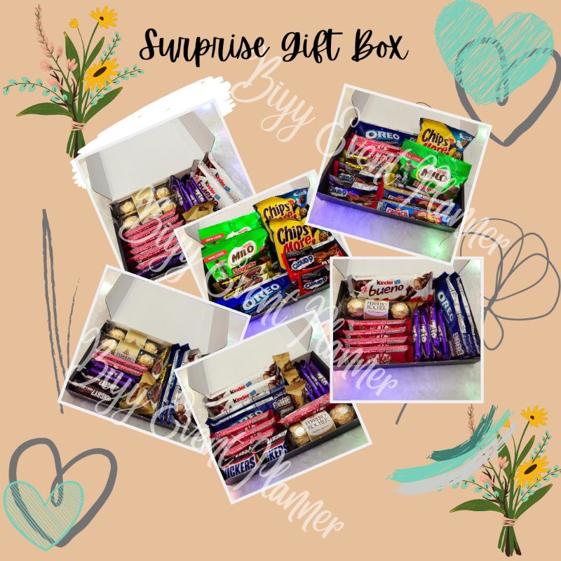 🎁SURPRISE CHOCOLATE GIFT BOX🎁 | Shopee Malaysia