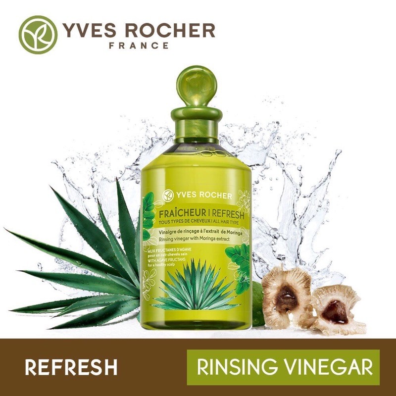 Yves Rocher Hair Rinsing Vinegar Detox 150ml | Shopee Malaysia