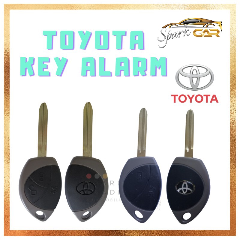 TOYOTA Car Alarm Remote Control Key 2 Buttons 3 Buttons (No Battery ...