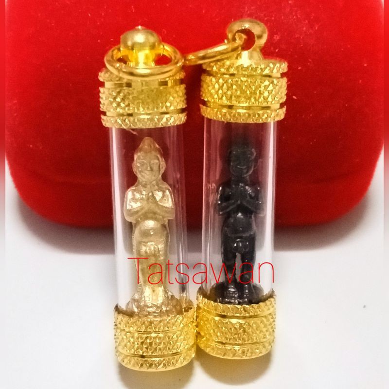 Pendant Of Khai Chedi Temple (2-Piece Pack Gold Meat And Black Meat ...