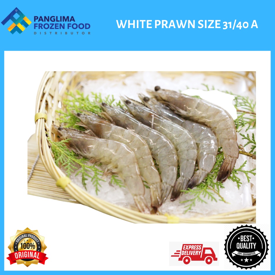 WHITE PRAWN SIZE 31/40 A [KLANG VALLEY ONLY] | Shopee Malaysia