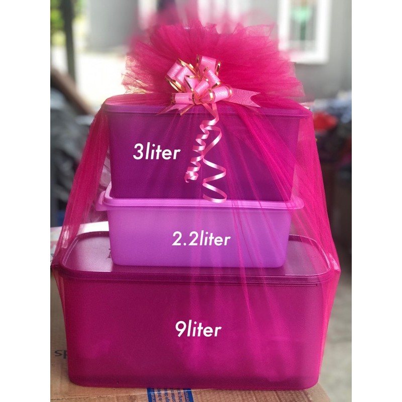 🛍READY STOCK 🔥🔥 TUPPERWARE HAMPER BAJET | Shopee Malaysia