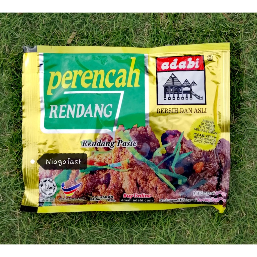ADABI Perencah Rendang / Rendang Paste120g Expired 8/2024 | Shopee Malaysia
