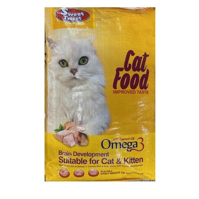 (8 KG) Makanan Kucing Premium Sweet Tweet Cat Food 8KG - Tiada Pewarna ...