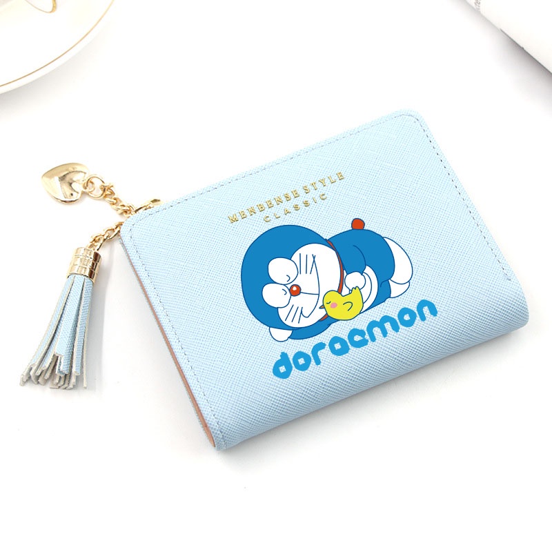 Cute Cartoon Wallet Doraemon Wallet Cute Cartoon Purse Short Wallet ...