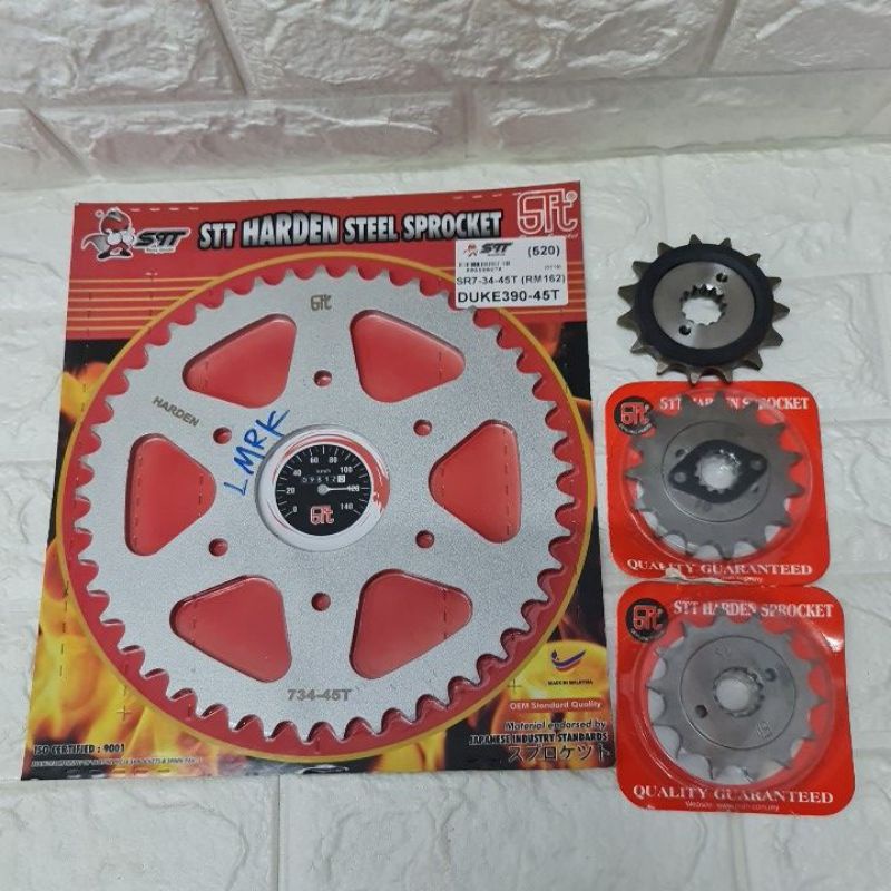 KTM Duke 250 390 Sprocket Steel 520 Duke200New | Shopee Malaysia