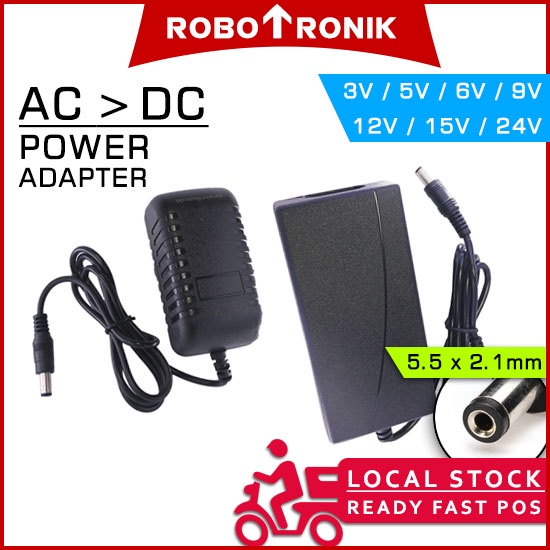 [AC to DC] Adapter Switching Power Supply Adaptor * 3V 5V 6V 9V 12V 15V ...