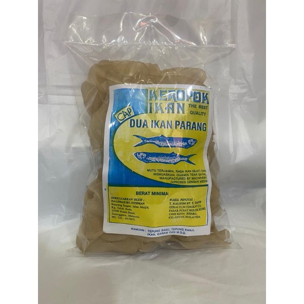 🔥HOT ITEM🔥KEROPOK IKAN PARANG CAP DUA IKAN PARANG,💯 | Shopee Malaysia