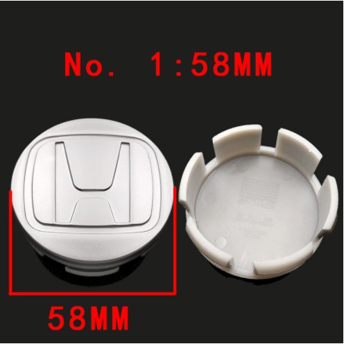 Honda Rim Cap 58mm 62MM 69MM Wheel Center Caps Emblems Rim Caps Hub ...