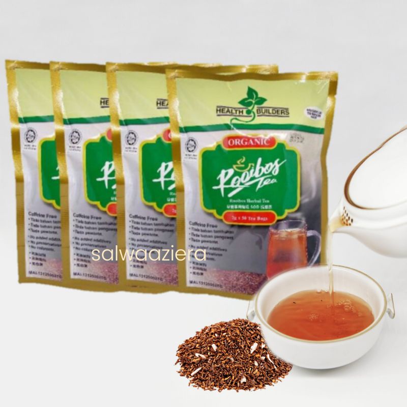 Teh Rooibos Organic Tea Herba Kesihatan - Darah Tinggi, Kencing Manis ...