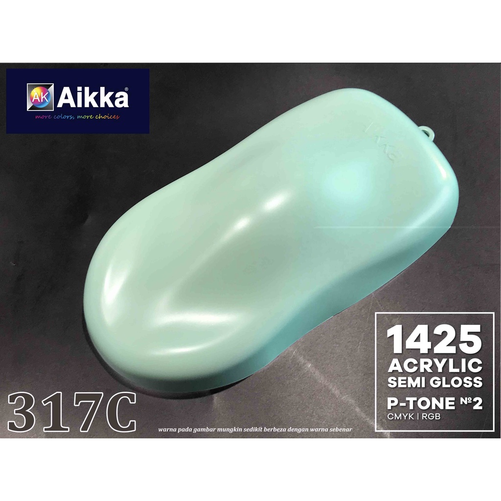 AIKKA Paint PANTONE Colour 317C / 1425 ACRYLIC SEMI GLOSS PAINT ...