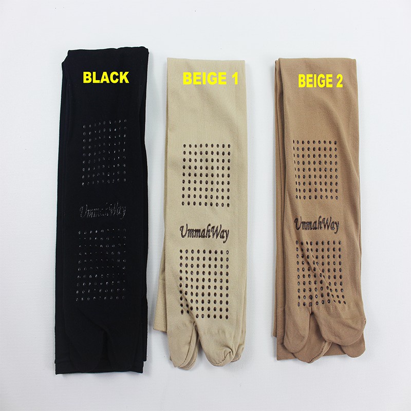 STOCKING JARI SILVY PANJANG BIASA DAN TAPAK, TIDAK LICIN DAN SELESA DI ...