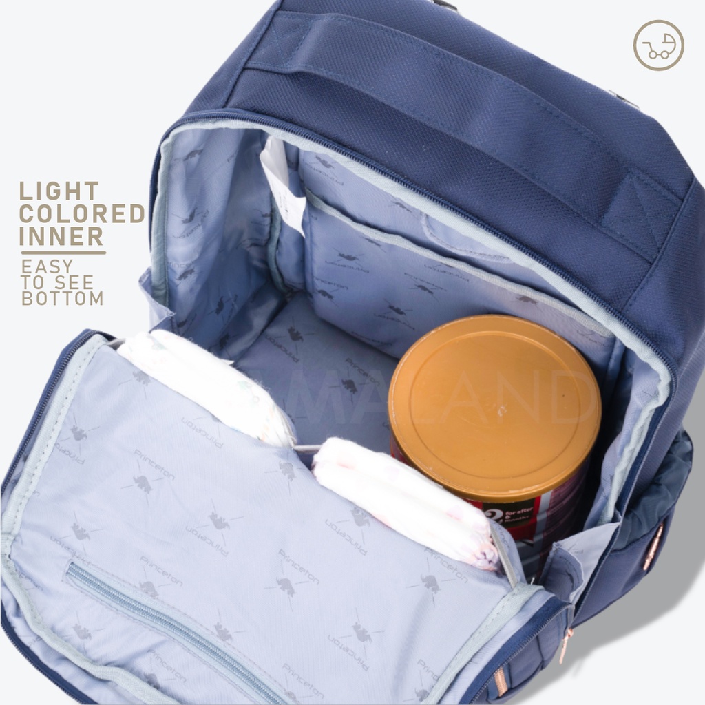 【COD; Ready Stock】Mamaland Princeton Milano 2.0 Waterproof Mommy Diaper ...