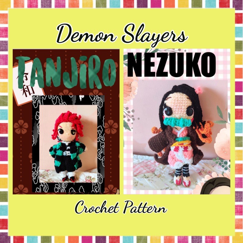[PDF file]Amigurumi Crochet Tutorial {Demon Slayers } PDF File | Shopee ...