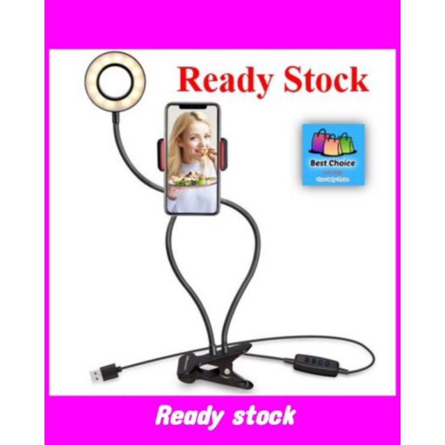 Professional Live Stream Light / Lampu Untuk Buat Live Online | Shopee ...