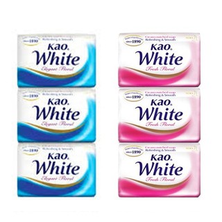 KAO WHITE BAR SOAP 130G X 3PCS | Shopee Malaysia