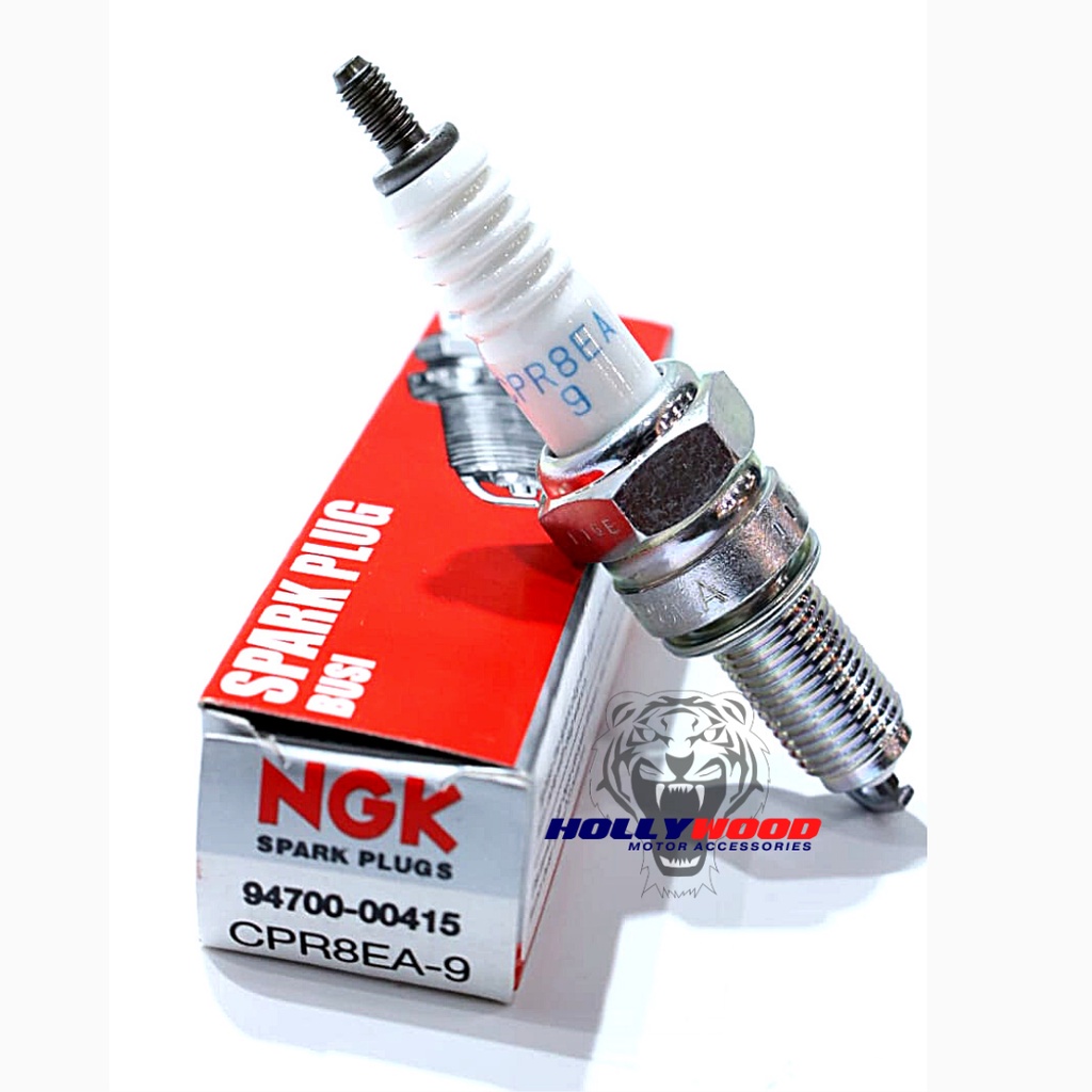 YAMAHA NGK PLUG CPR8EA-9 FOR LC135 NMAX NVX PULSAR RS200 NS200 CR8E FOR Y15 R15 MT15 FZ150 MT25 ...